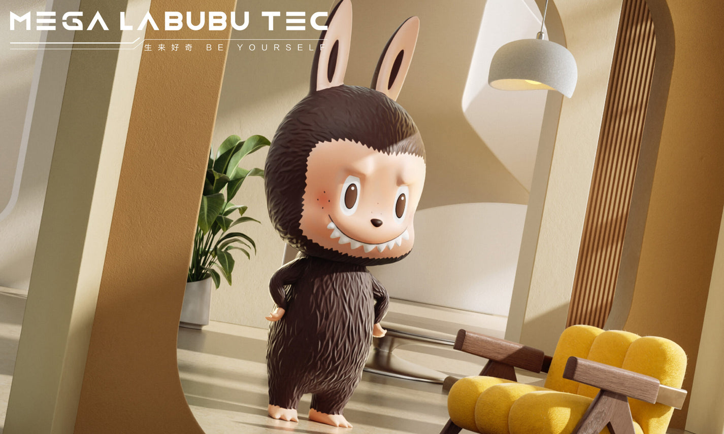 Kasing Lung - "Mega Labubu 1000%" - Limited Edition Collectible Figure – 3WhiteDots